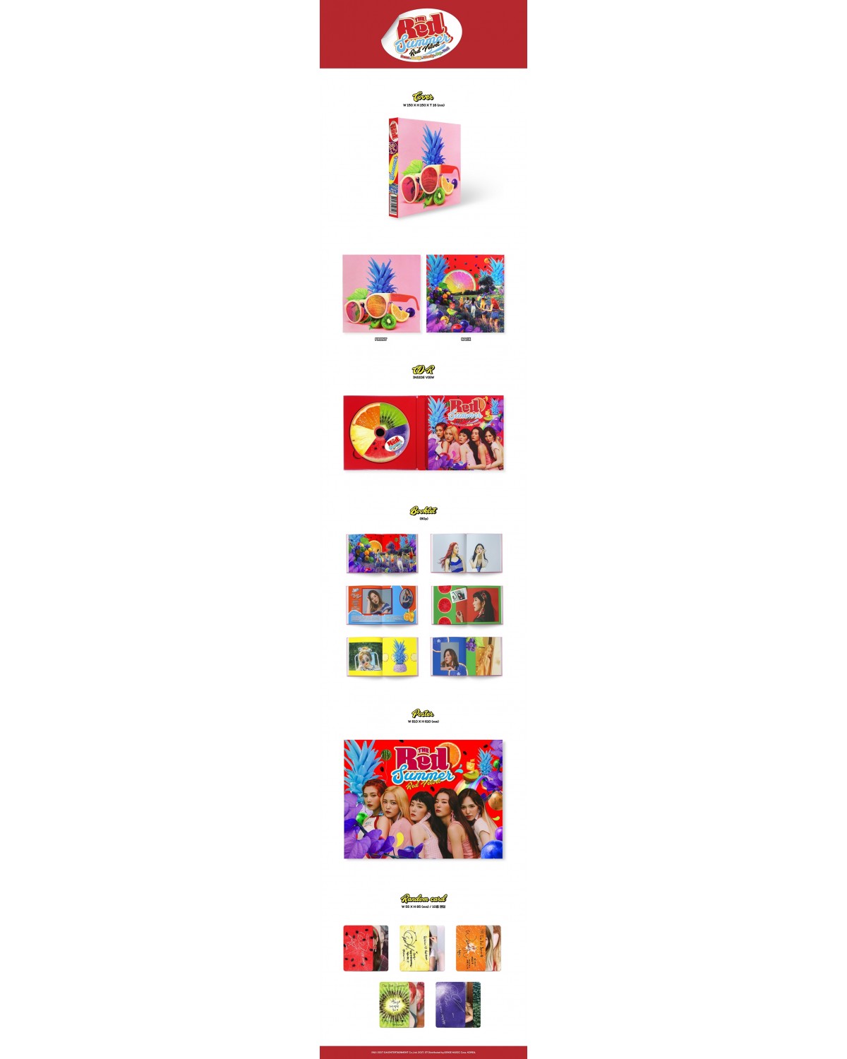 RED VELVET -THE RED SUMMER (SUMMER MINI ALBUM)