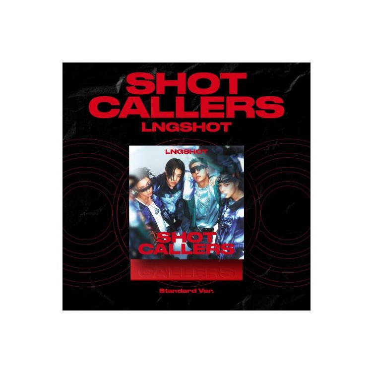 LNGSHOT - 1st EP Album [SHOT CALLERS] (Standard Ver.)